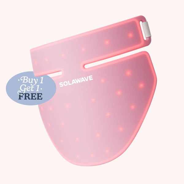 Red Light Neck Mask | Neck And Chest LED Mask | Solawave