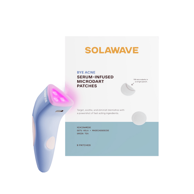 Blue Light Therapy Device For Acne | Bye Acne | Solawave