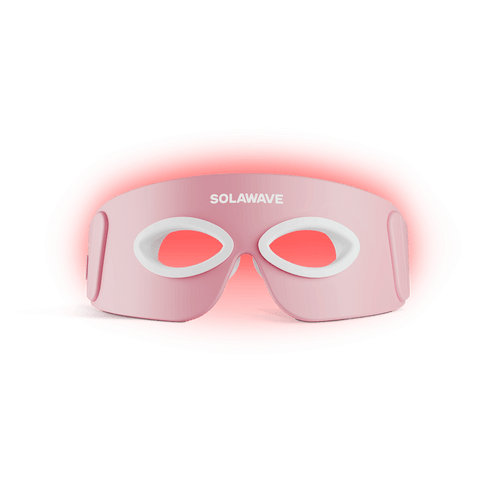 Red Light Therapy Eye Mask With Infrared Light | Solawave